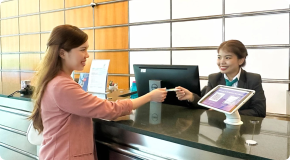 Easy access for visitors